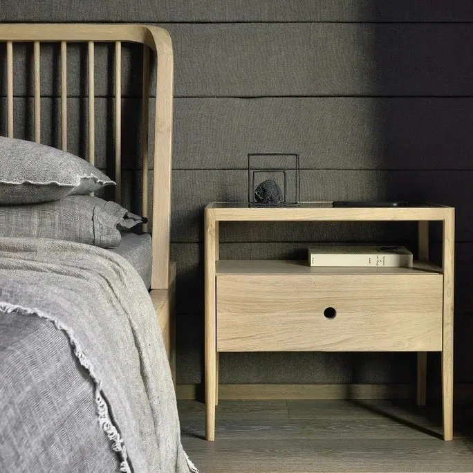 Spindle bedside table | Re-loved